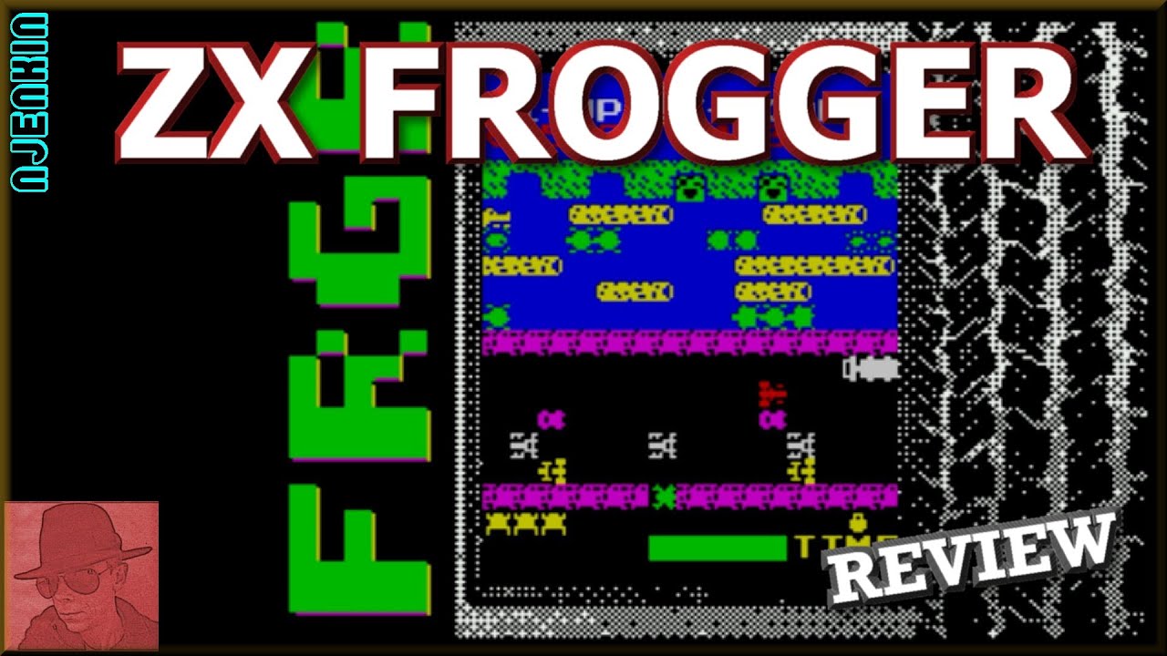 ZX Frogger : Homebrew from 2022 - on the ZX Spectrum 48K !! with Commentary - YouTube