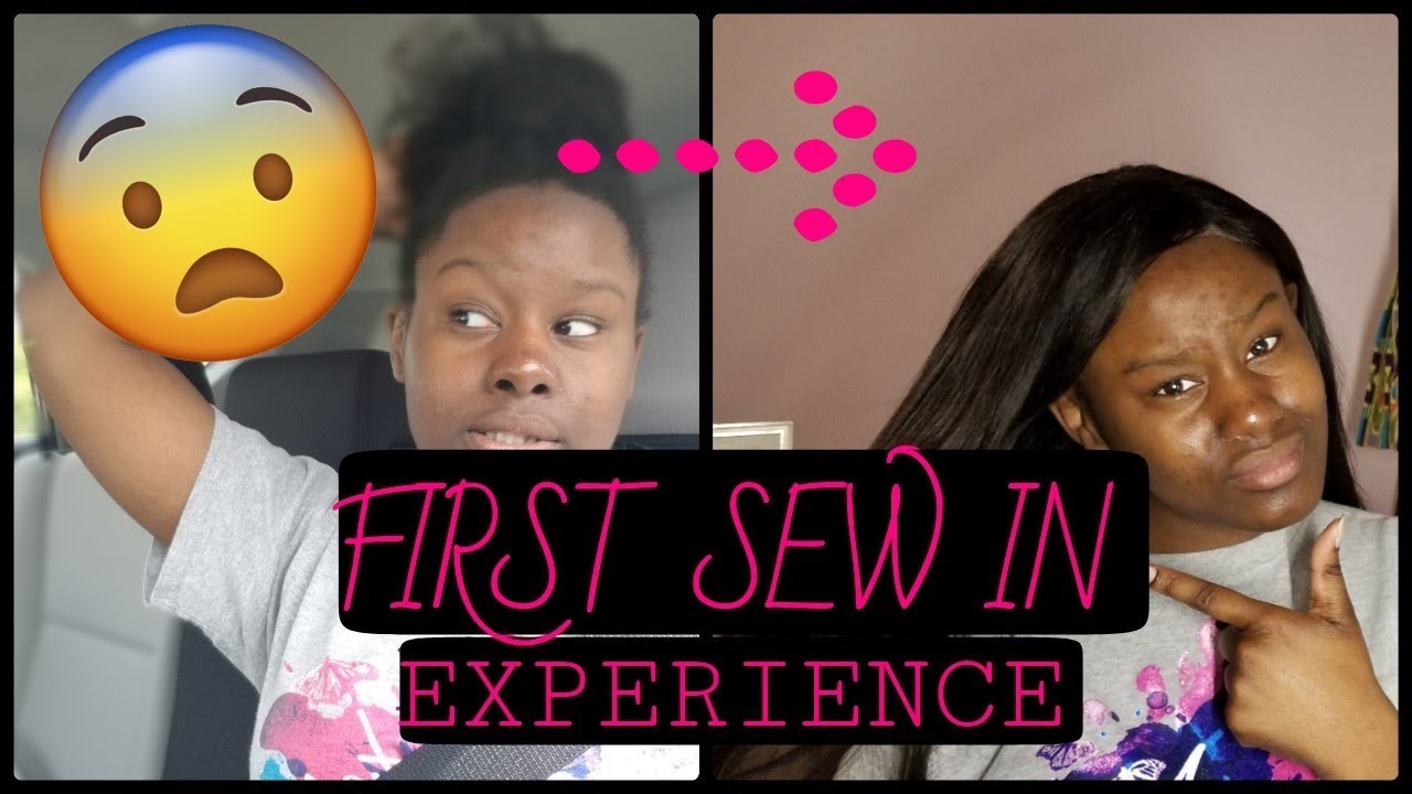 MY FIRST WEAVE EXPERIENCE | SEW IN & CLOSURE | SINCERELY DRE - YouTube