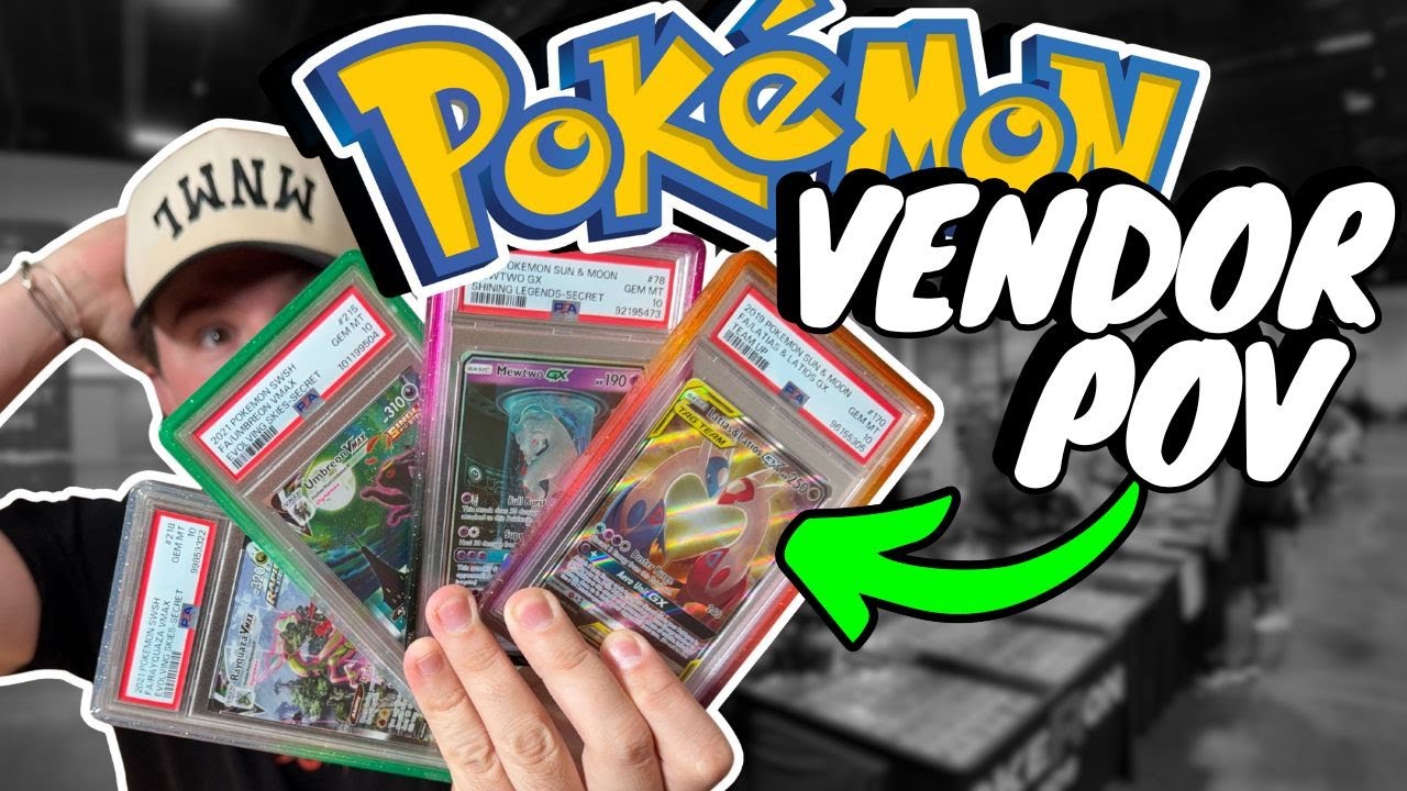 POKEMON CARD SHOW VENDOR POV | NJ TCG - YouTube