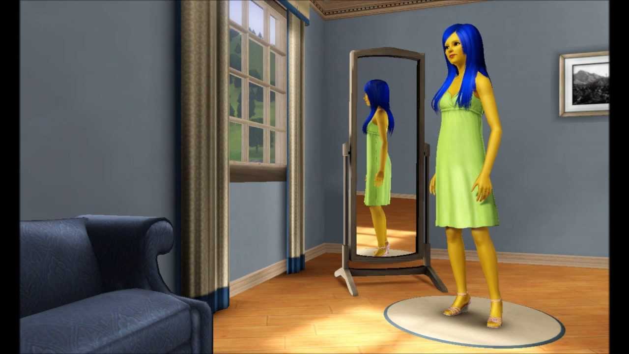 Trying to create Simpsons in sims 3 - YouTube