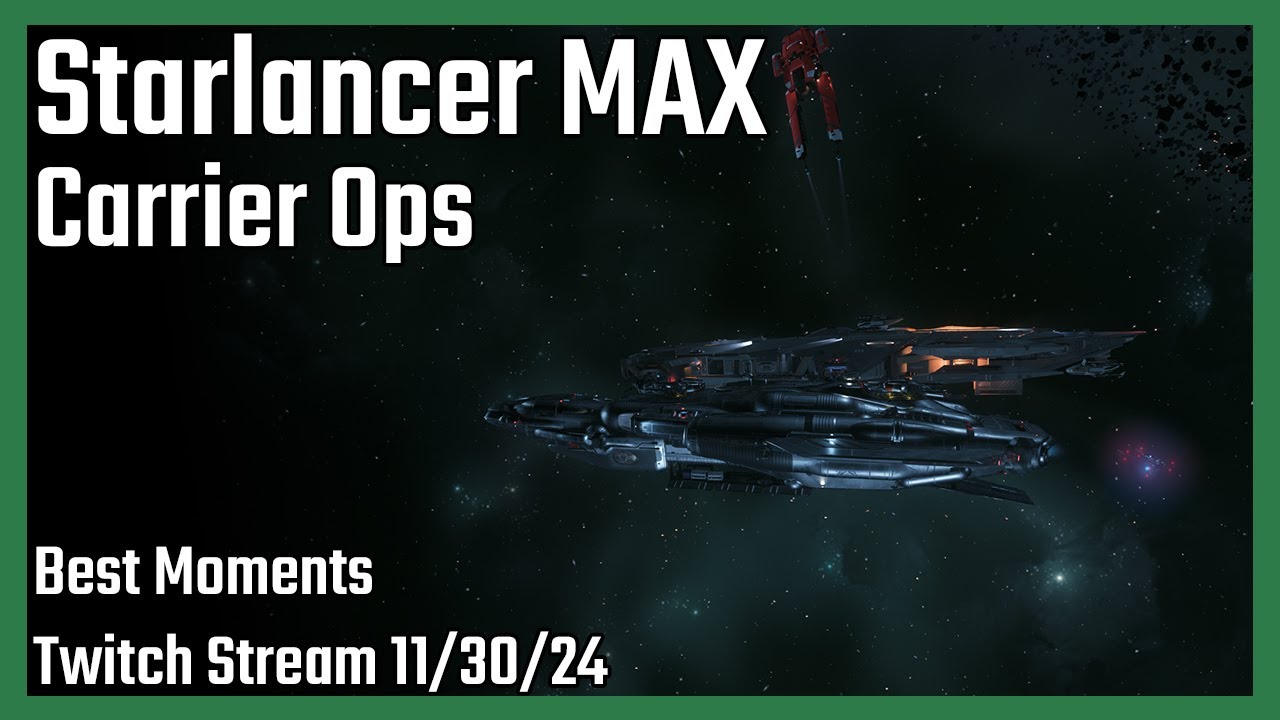 MISC Starlancer MAX / Mirai Fury Carrier Ops! - YouTube