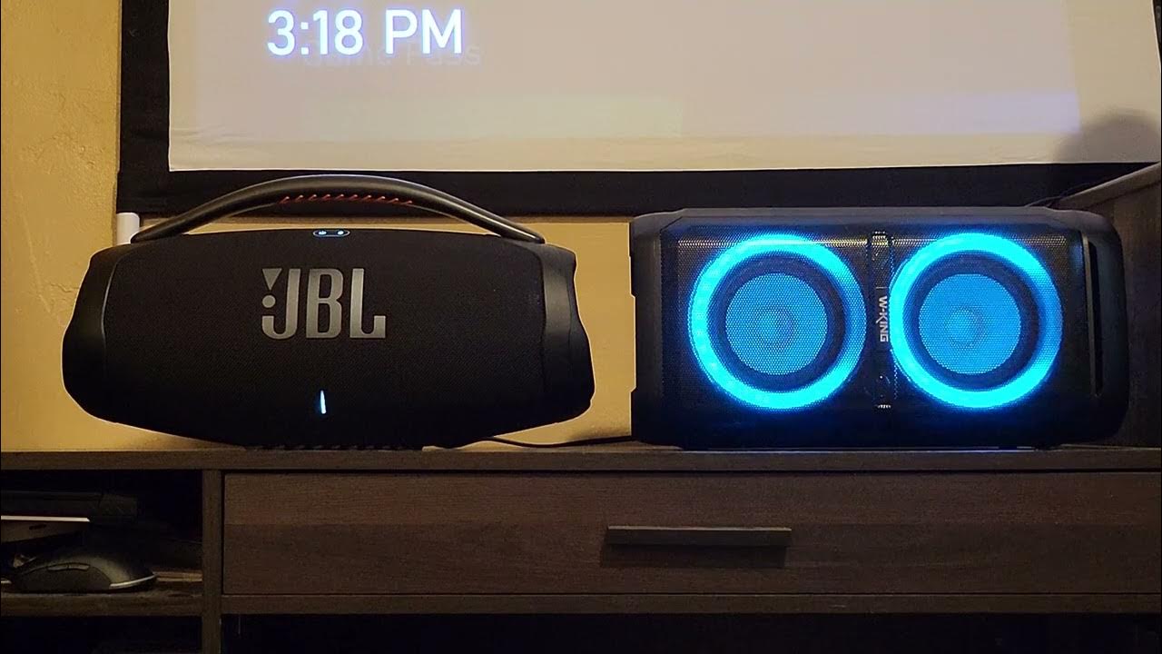 Jbl Boombox 3 vs W-king T11 - YouTube
