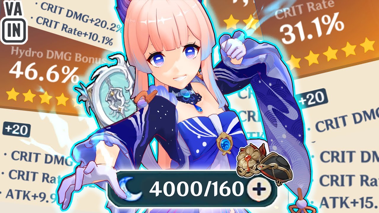 I Spent 4000 Resin for DPS CRIT KOKOMI (Genshin Impact) - YouTube