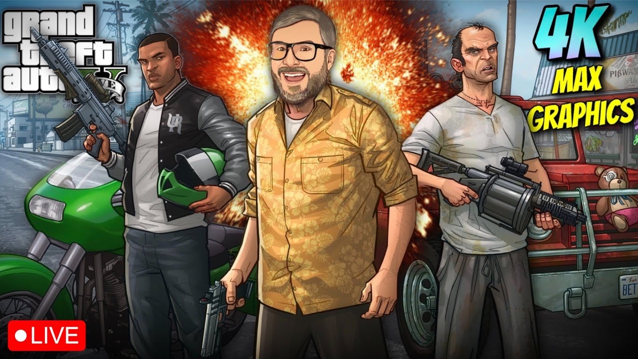🔴LIVE - GRAND THEFT AUTO 5 GAMEPLAY - MAX GRAPHICS - MAX FUN - YouTube
