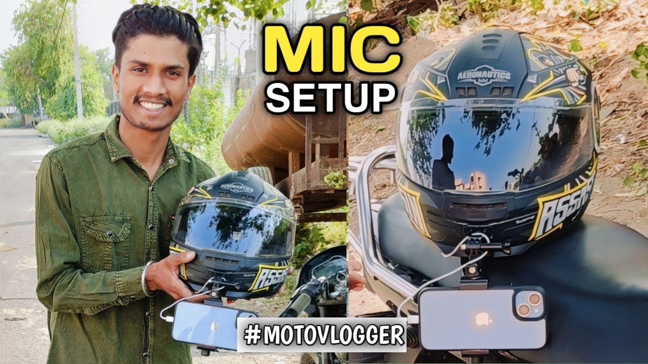 Moto vlogging from iphone || Best Mike for Iphone 😍 - YouTube