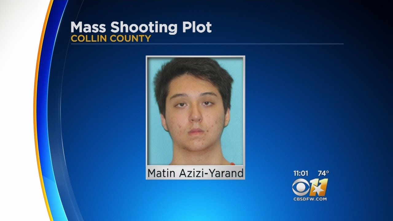 Texas Teen Matin Azizi-Yarand Arrested For Planning Mall Shooting Spree ...
