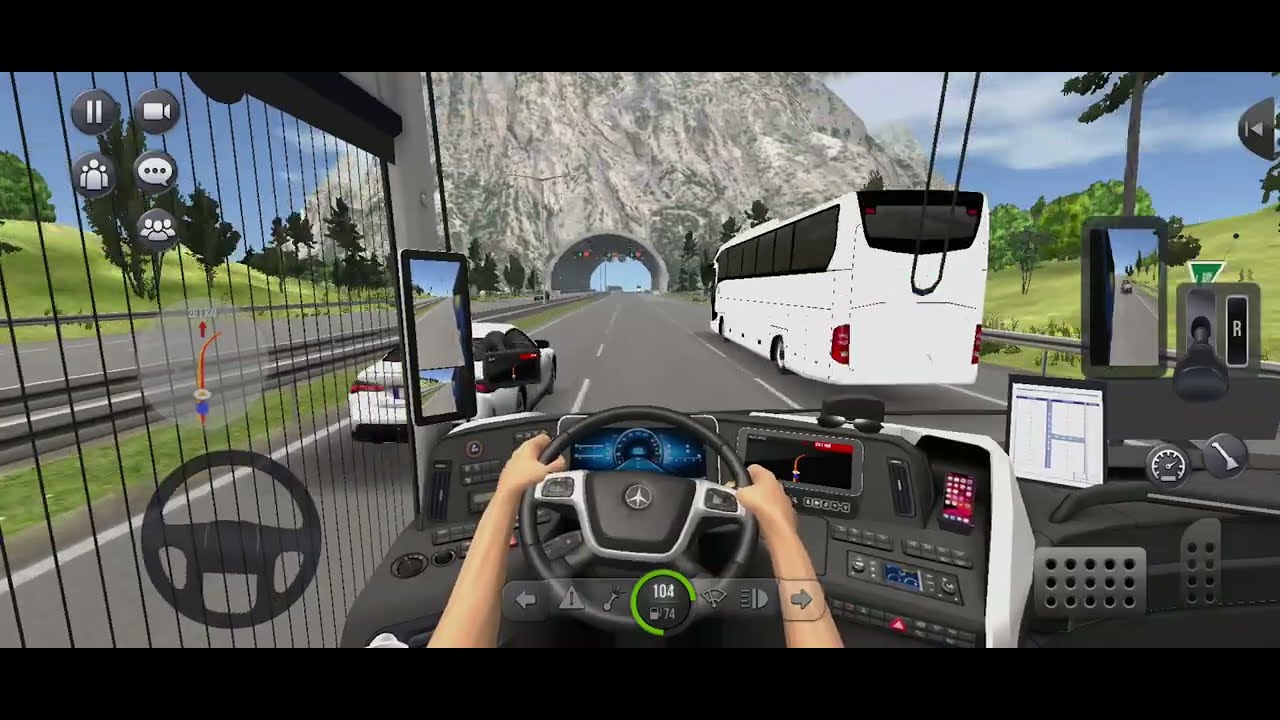 best bus simulator ultimate game amazing #views and best gorgeous skin ...