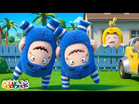 Double Trouble | Oddbods 👹 | Action Cartoons For Kids