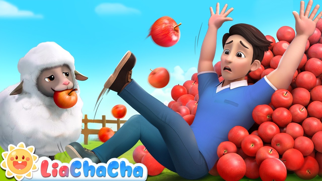 Baa Baa Black Sheep 2 | EP58 | Farm Animals Song | LiaChaCha Nursery ...