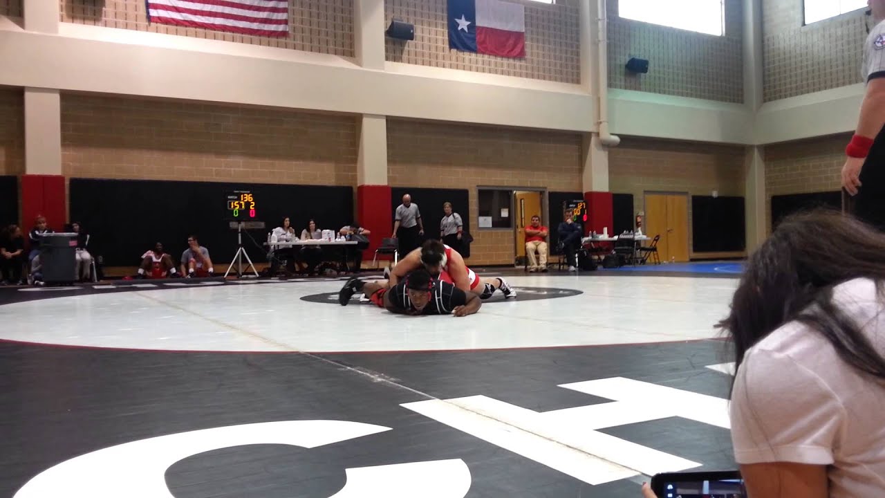 Justin Holliday 11/29/13 Judson Wrestling - YouTube
