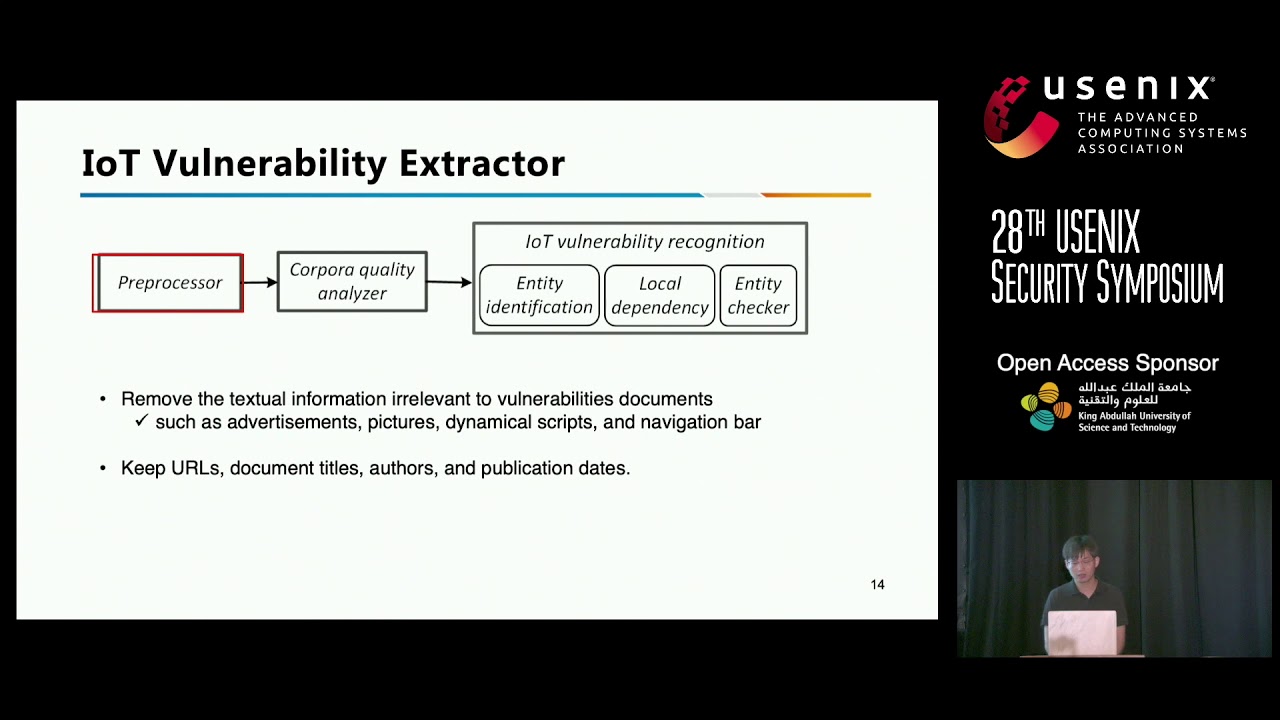 Usenix Security 19 Understanding And Securing Device Vulnerabilities Through Youtube
