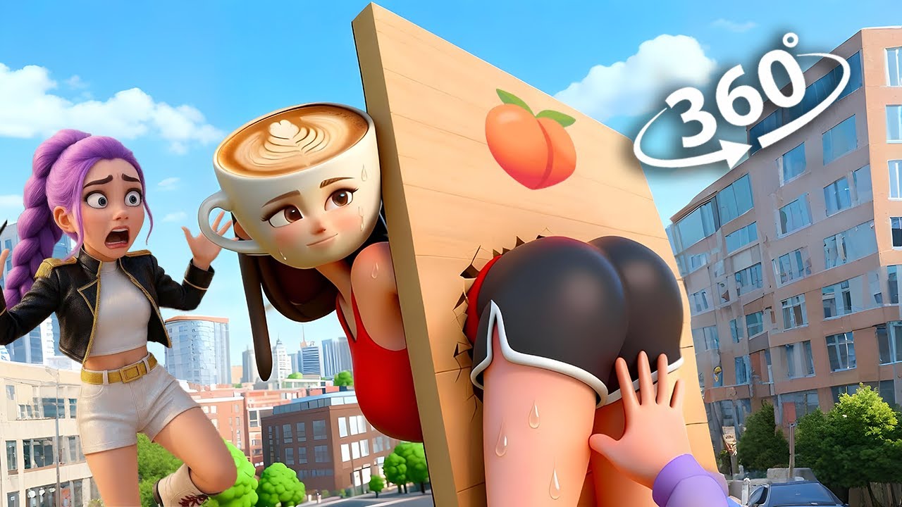 KPop × Italian Brainrot Backslapping Challenge | 360° VR 8K - YouTube