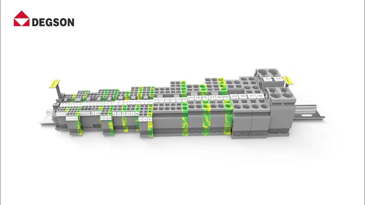 WS-Spring-cage connection terminal blocks - YouTube