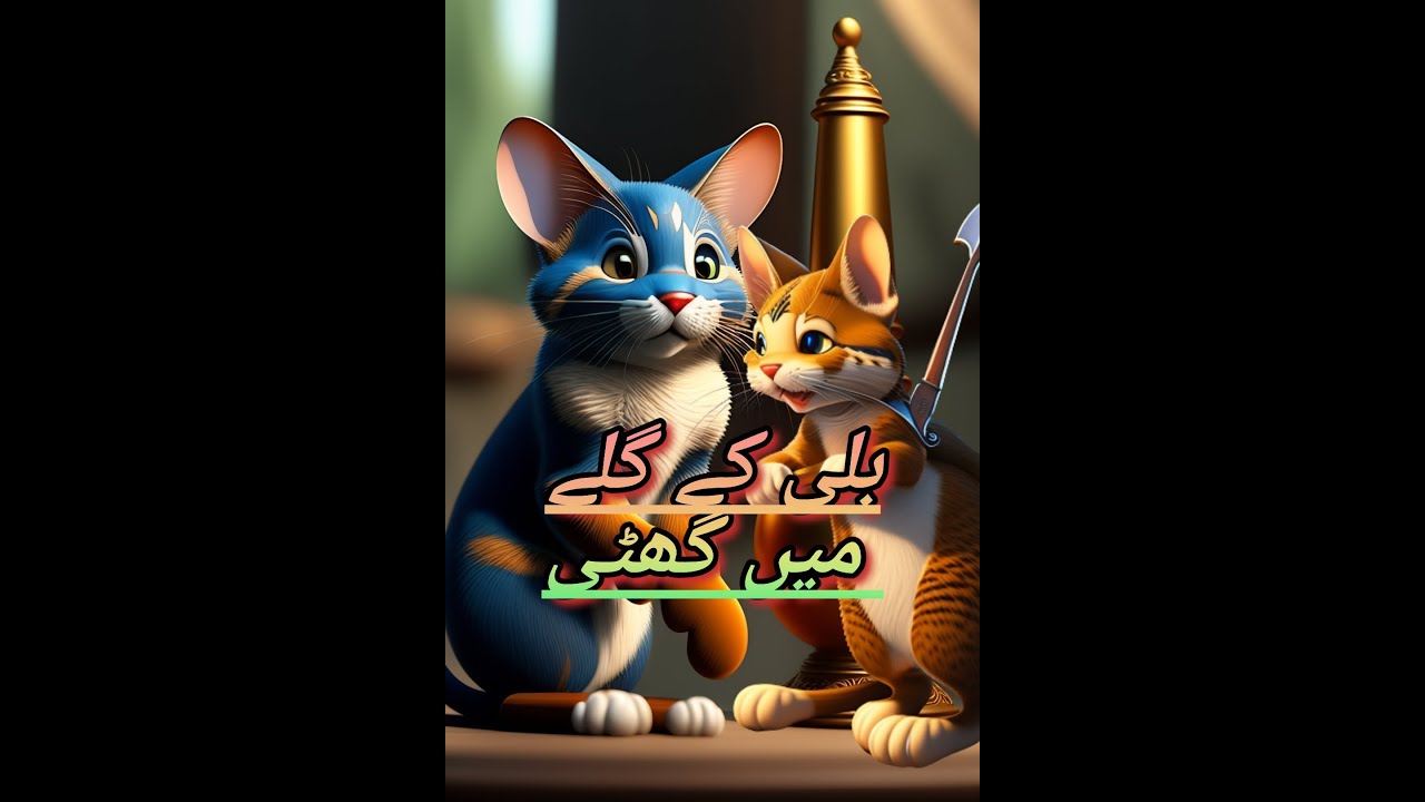 Billi kay gallay ki ghanti-Chooha aur Billi(English subtitle) - YouTube