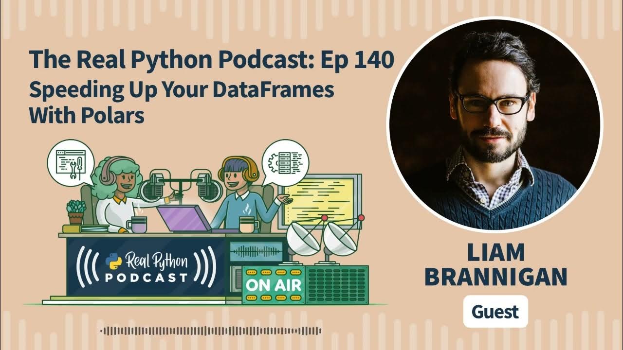 Speeding Up Your Dataframes With Polars Real Python Podcast 140 Youtube