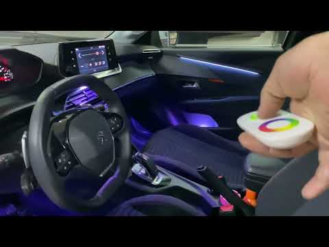 Peugeot 208 Ambiyans Aydınlatma Uygulaması