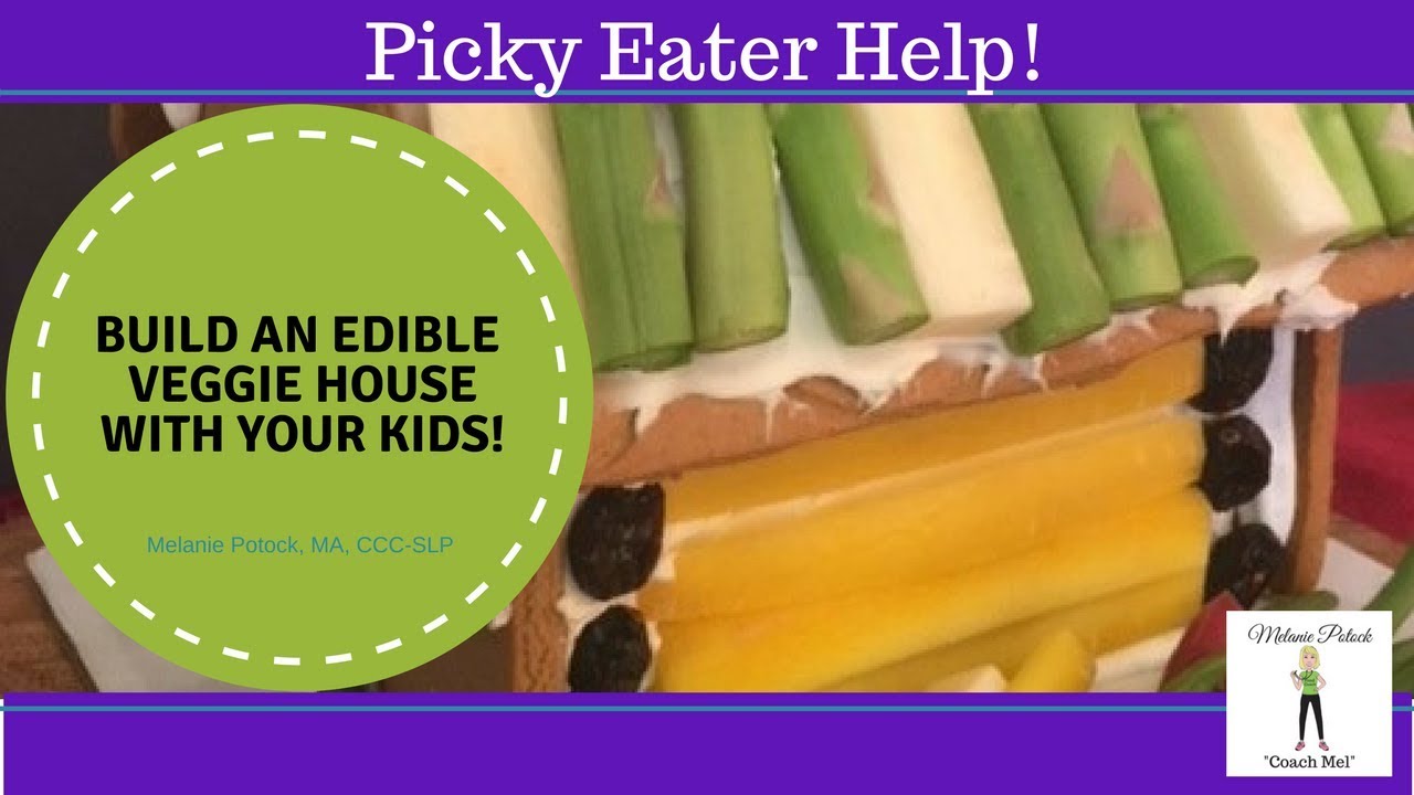 Make an EDIBLE Veggie House with Your Kids! - YouTube