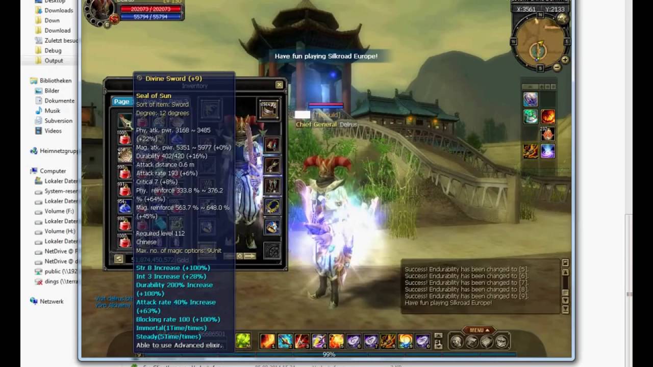 vSro Alchemy Tool Plus silkroad - YouTube