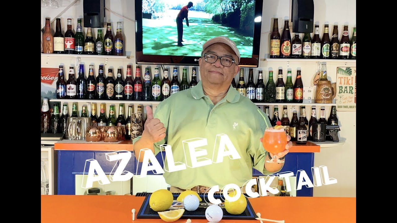 The Masters signature drink: Azalea Cocktail - YouTube