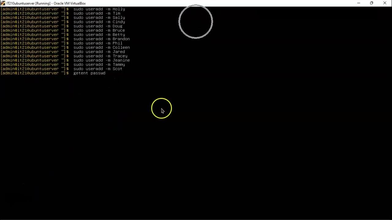 First Time Creating Users & Groups from a LINUX OS - YouTube