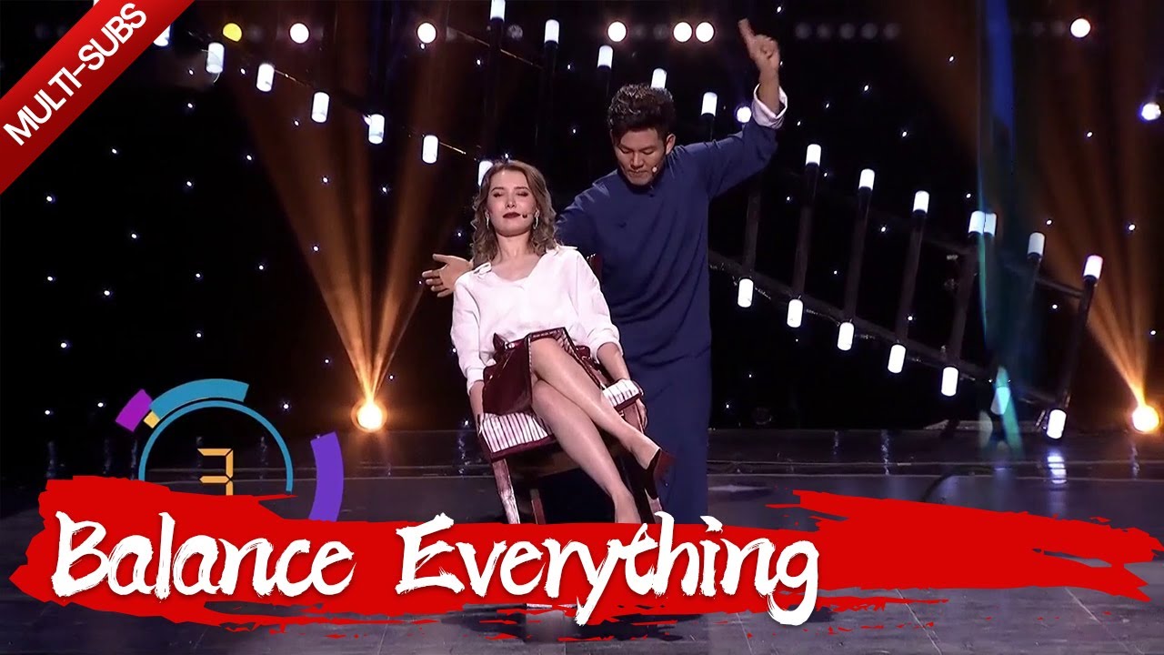 A real balance artist can put anything into perfect balance, even human ...