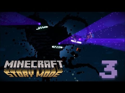Minecraft Story Mode Capitulo 3 Tormenta Wither - YouTube