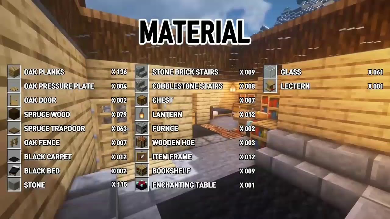 Membuat ruang bawah tanah||MINECRAFT - YouTube