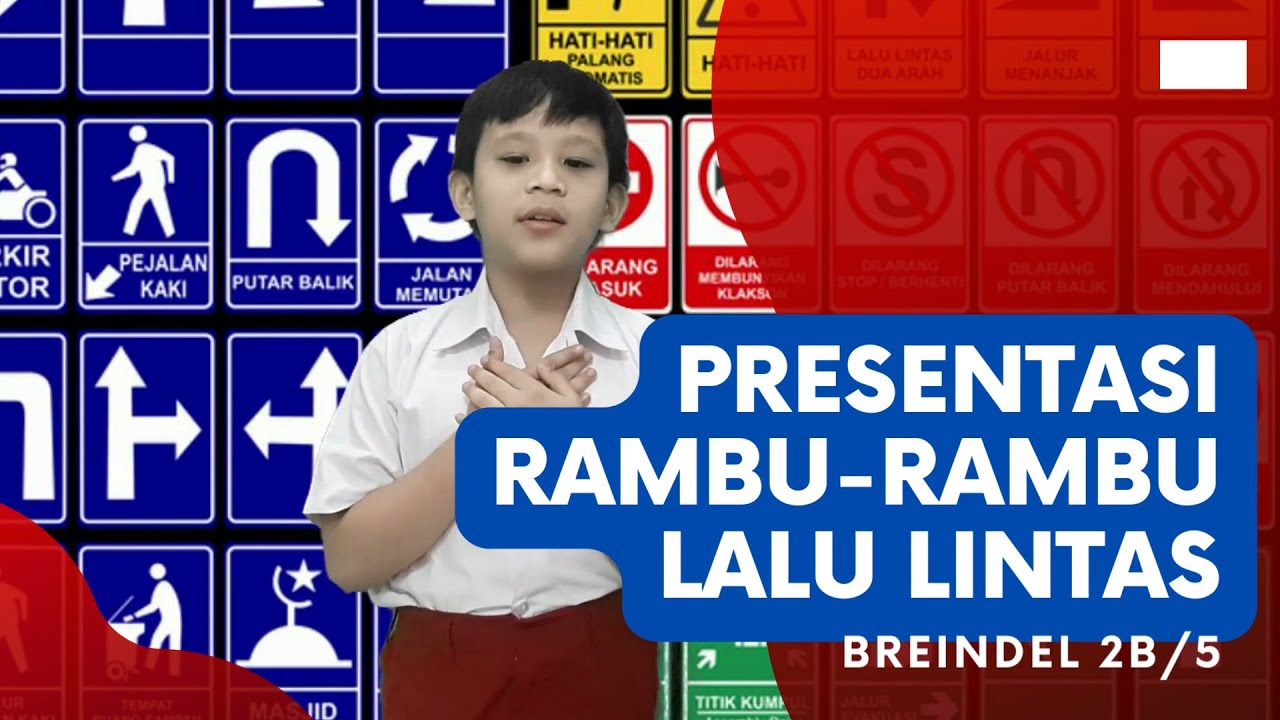 Rambu Lalu Lintas (Tugas Anak SD Kelas 2) - YouTube