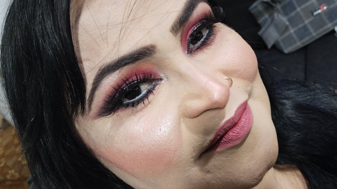 SO beautiful - party makeup smokeeye - with Marry saloon - YouTube