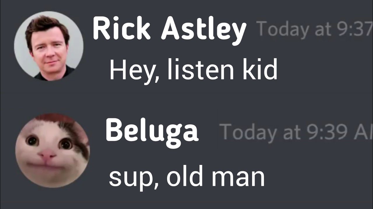 How to rickroll beluga - YouTube