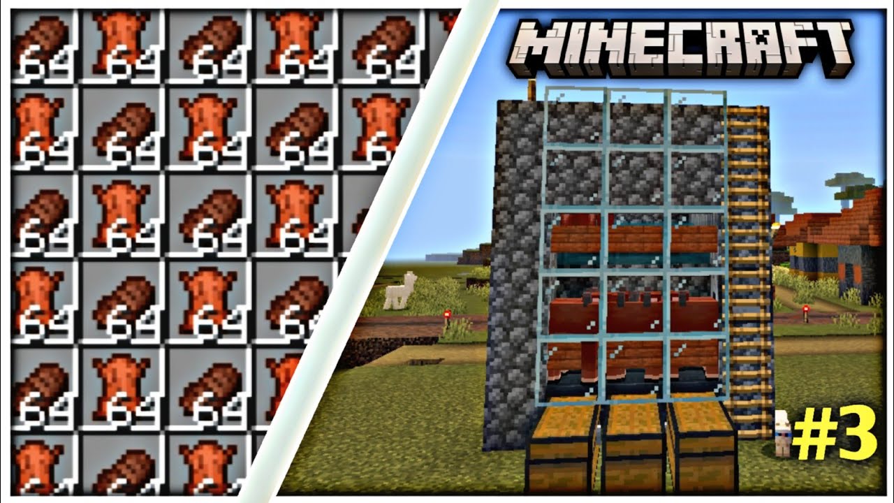 Best Automatic Cow Farm in Minecraft Survival | EP3 - YouTube