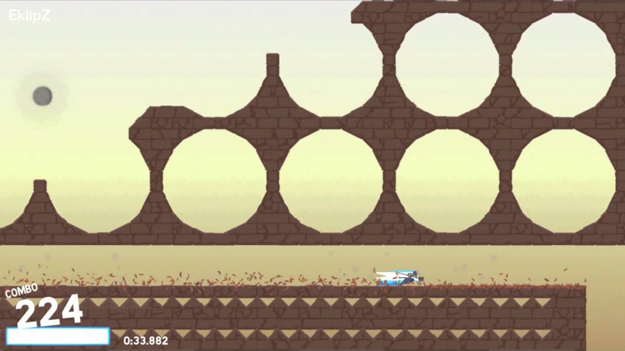 dustforce custom level "journey" - YouTube