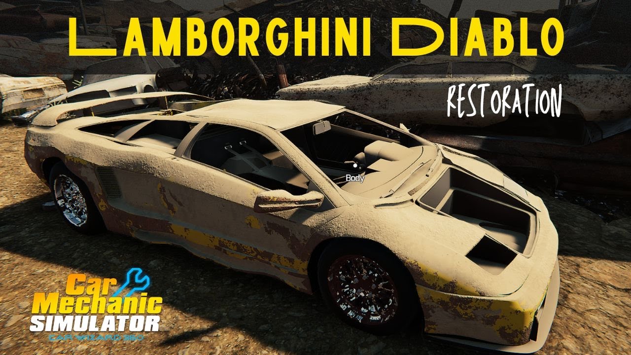 Resurrecting the Classic Car Lamborghini Diablo | CMS 2021 - YouTube