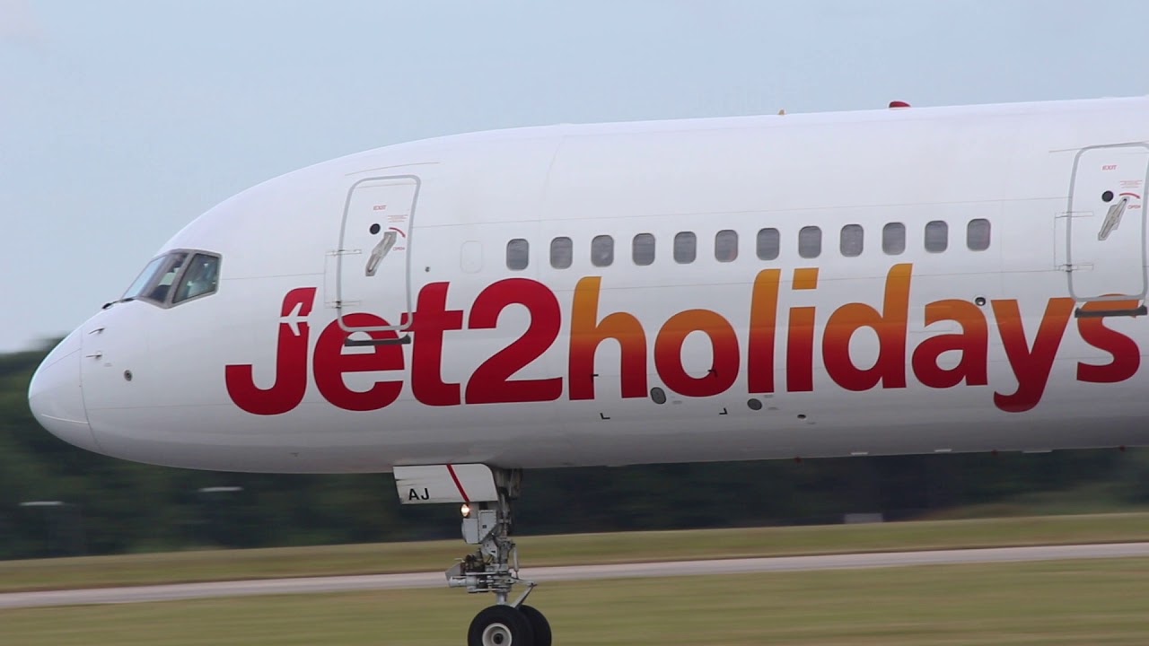 Jet2 Holidays B757 Manchester June 2018 - YouTube