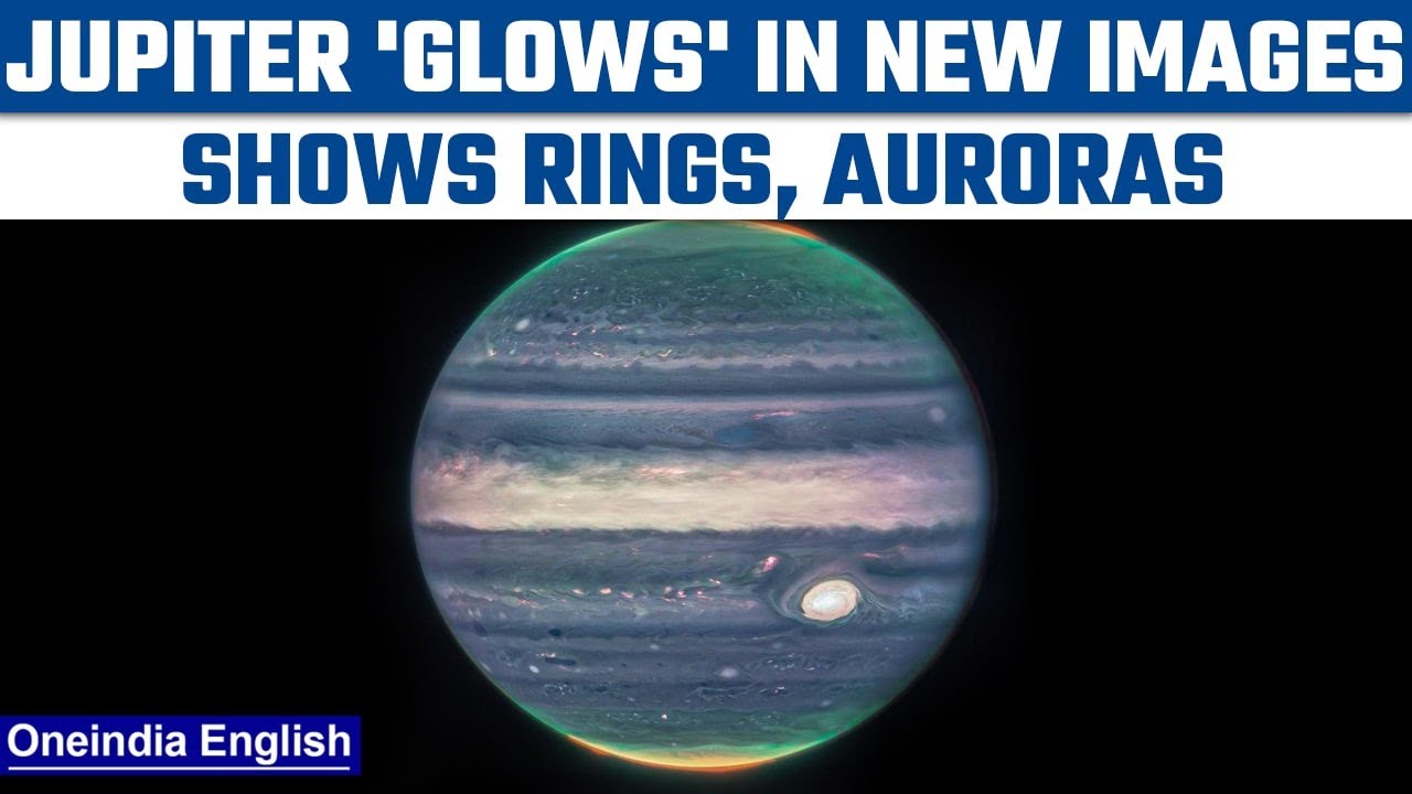 NASA releases new 'glowing' images of Jupiter taken by James Webb ...