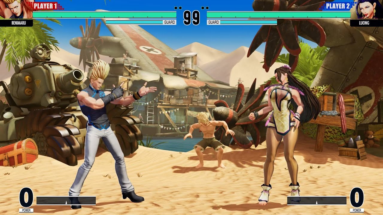 BENIMARU vs LUONG【KOF XV】 - YouTube