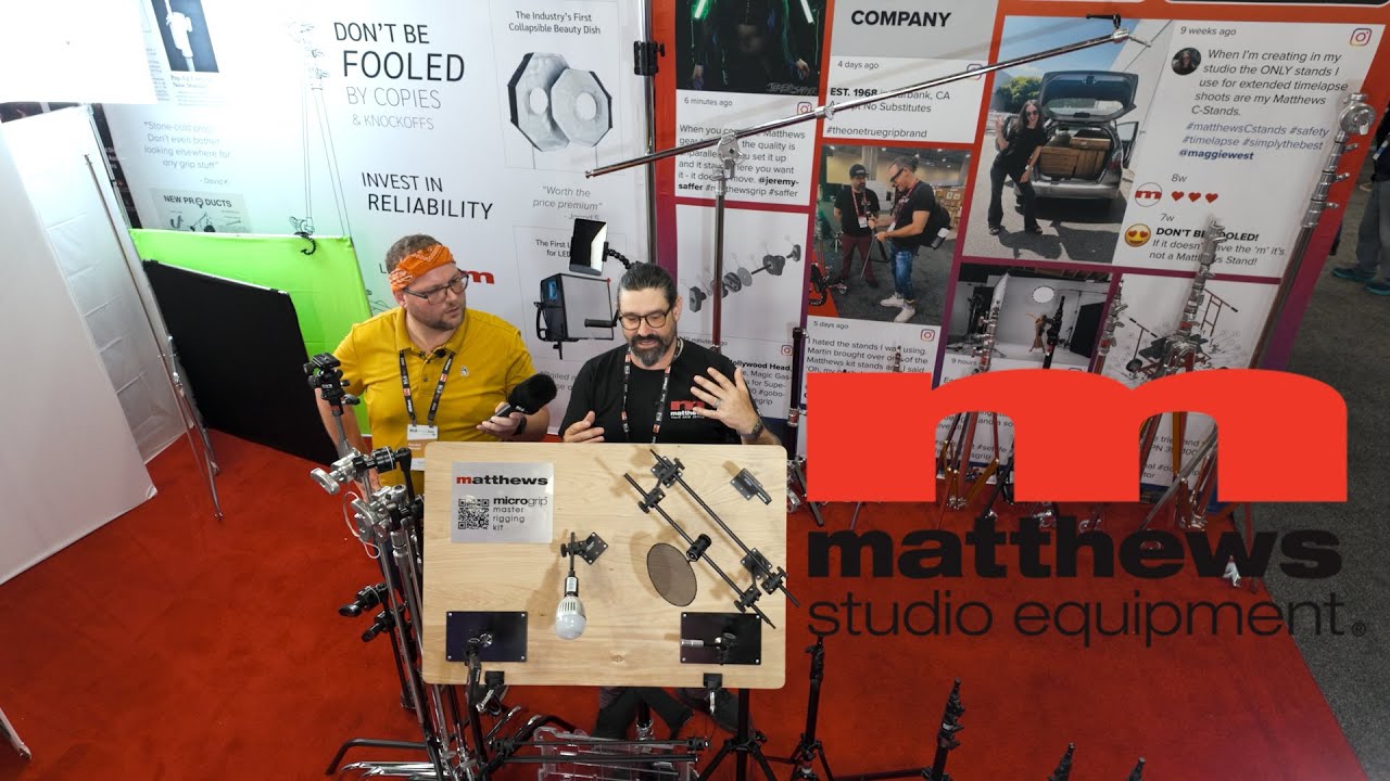 Matthews Studio Equipment Reveals their Micro Grip RIgging Master Kit ...
