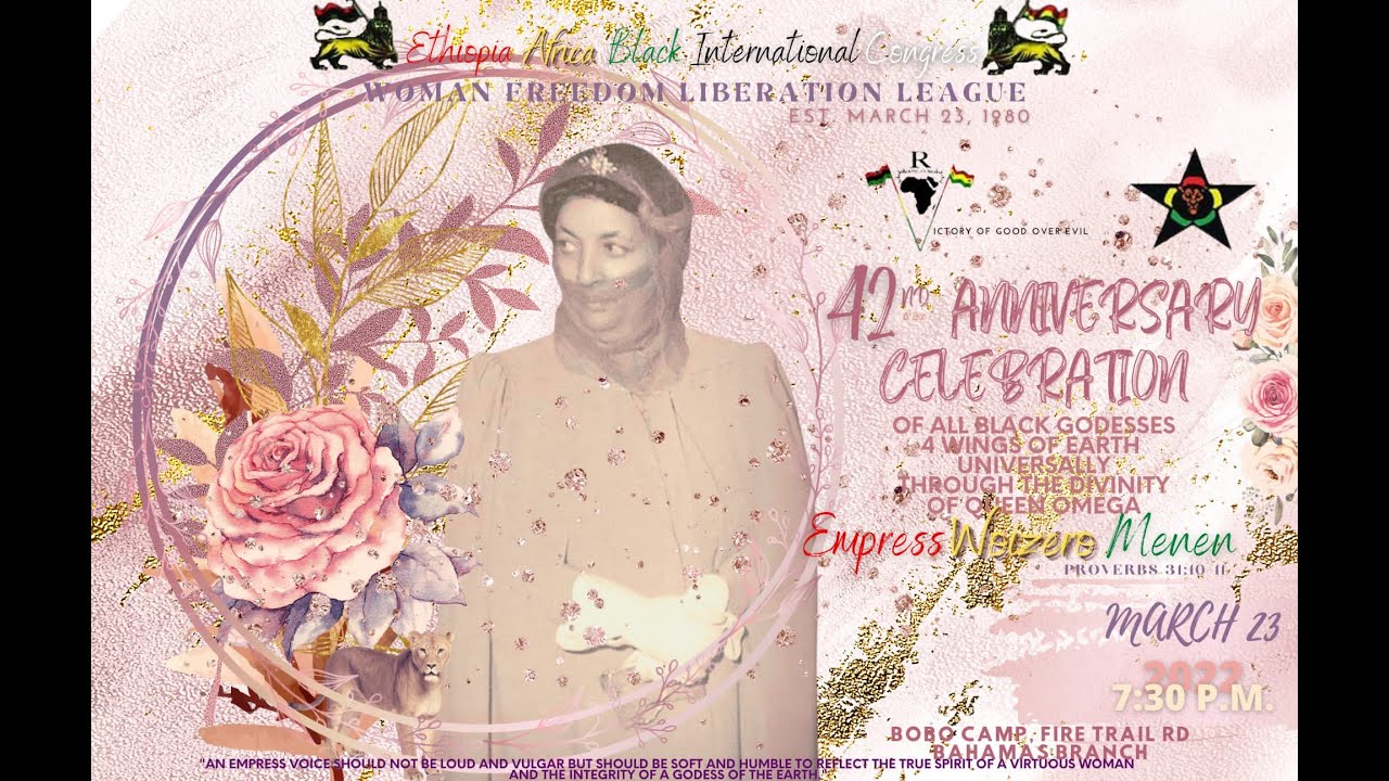 EABIC Woman Freedom Liberation League 42nd Anniversary Celebration ...