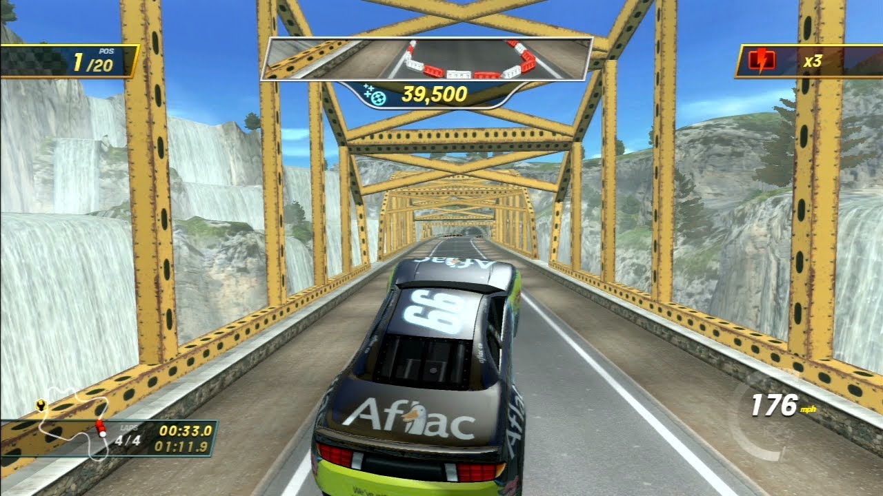 NASCAR Unleashed - Martinsville Speedway: Mountain Pass *Gameplay* [PS3 ...