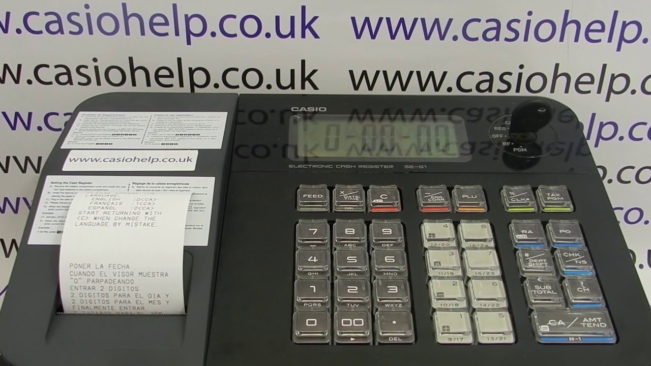Cómo Realizar Un Restablecimiento De Fábrica En La Caja Registradora ...