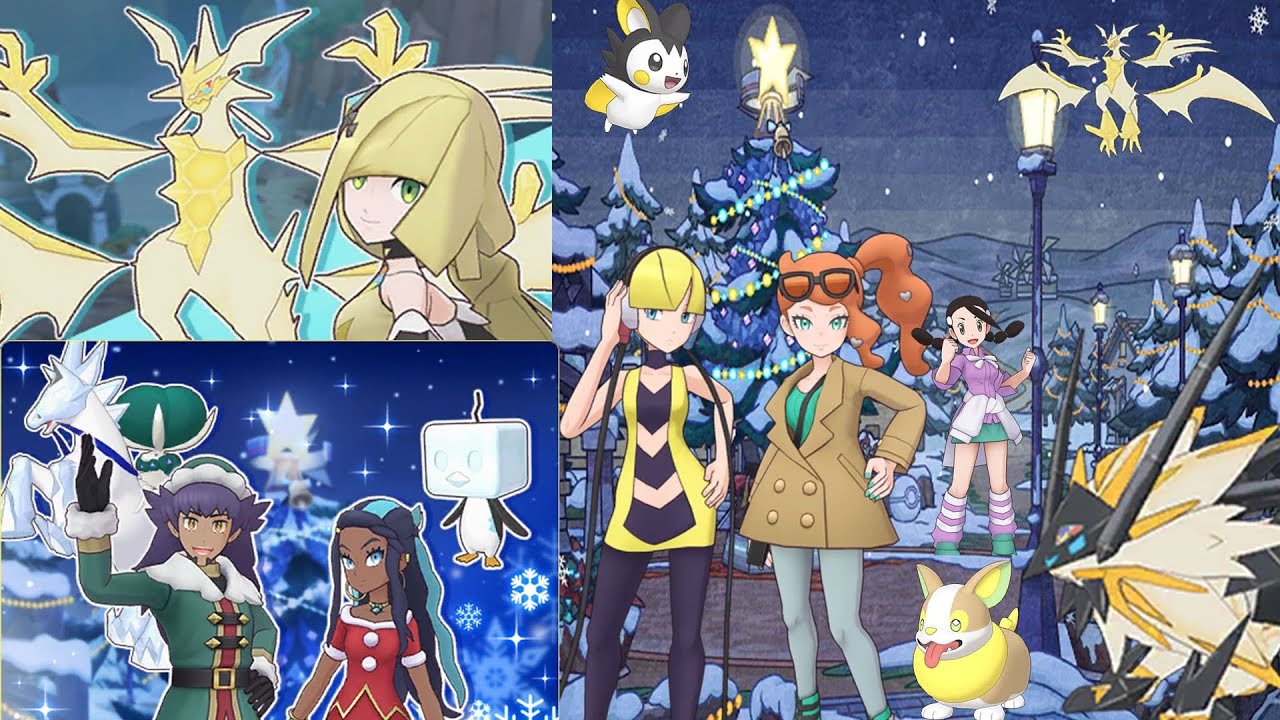 NEW DATAMINE: HOLIDAY LEON & CALYREX, NESSA & EISCUE, LUSAMINE ...