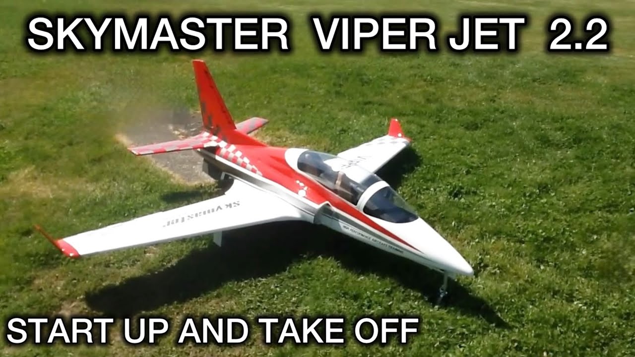 Start up & Take off Skymaster Viper Jet 2M - YouTube