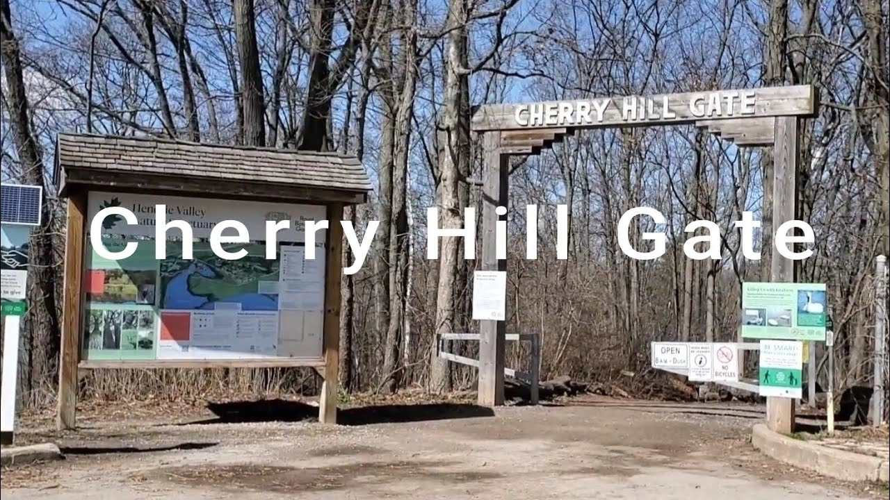 Visiting Cherry Hill Gate at RBG Burlington - YouTube