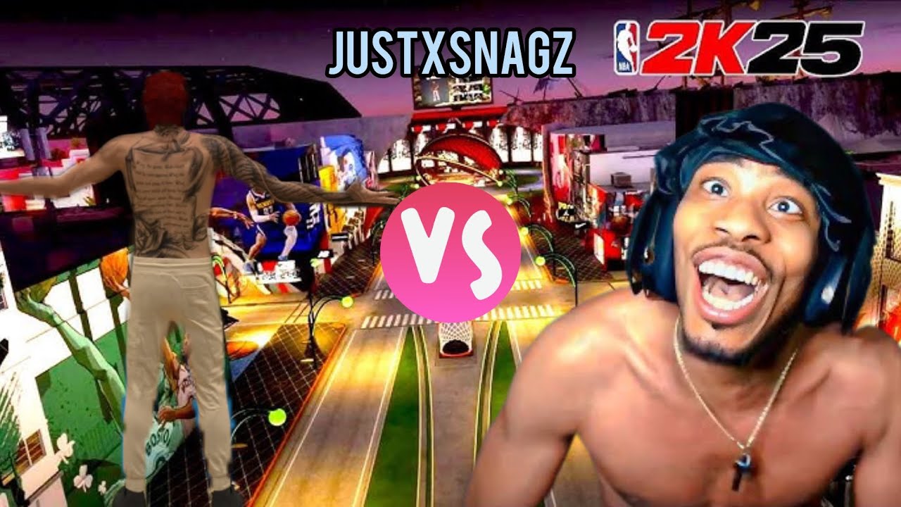 MEETING @JustxSnagz IN NBA2K25 *GETS HEATED* (Demon) - YouTube