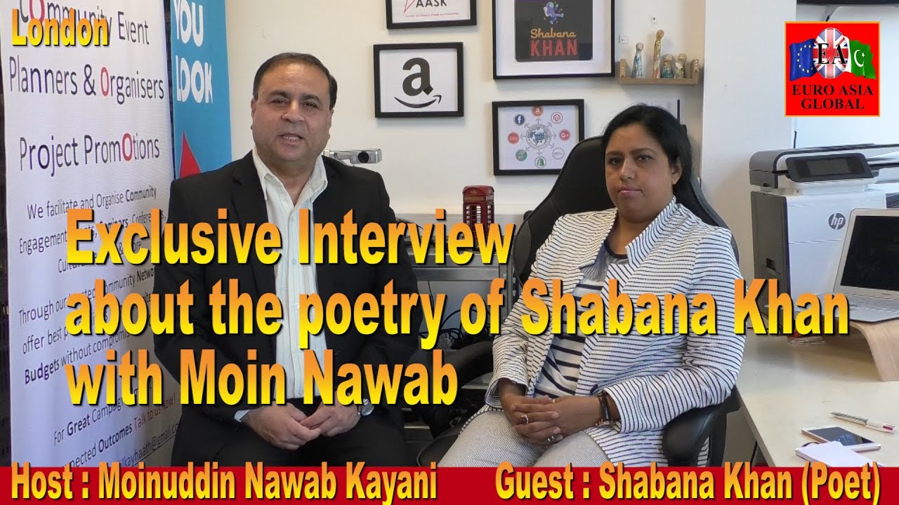 Exclusive Interview of Shabana Khan (Poet) with Moin Nawab 27 06 2020 ...