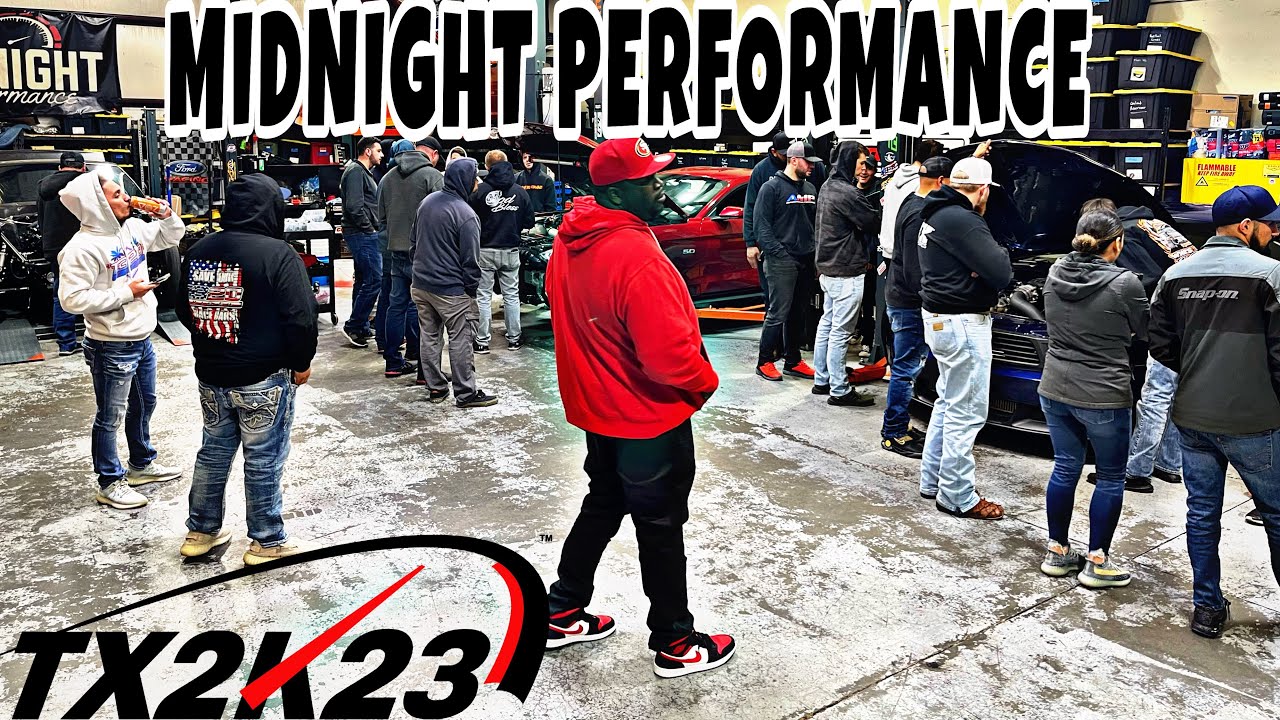 TX2K MIDNIGHT PERFORMANCE MEET|MUSTANGS, F150S, CORVETTES - YouTube