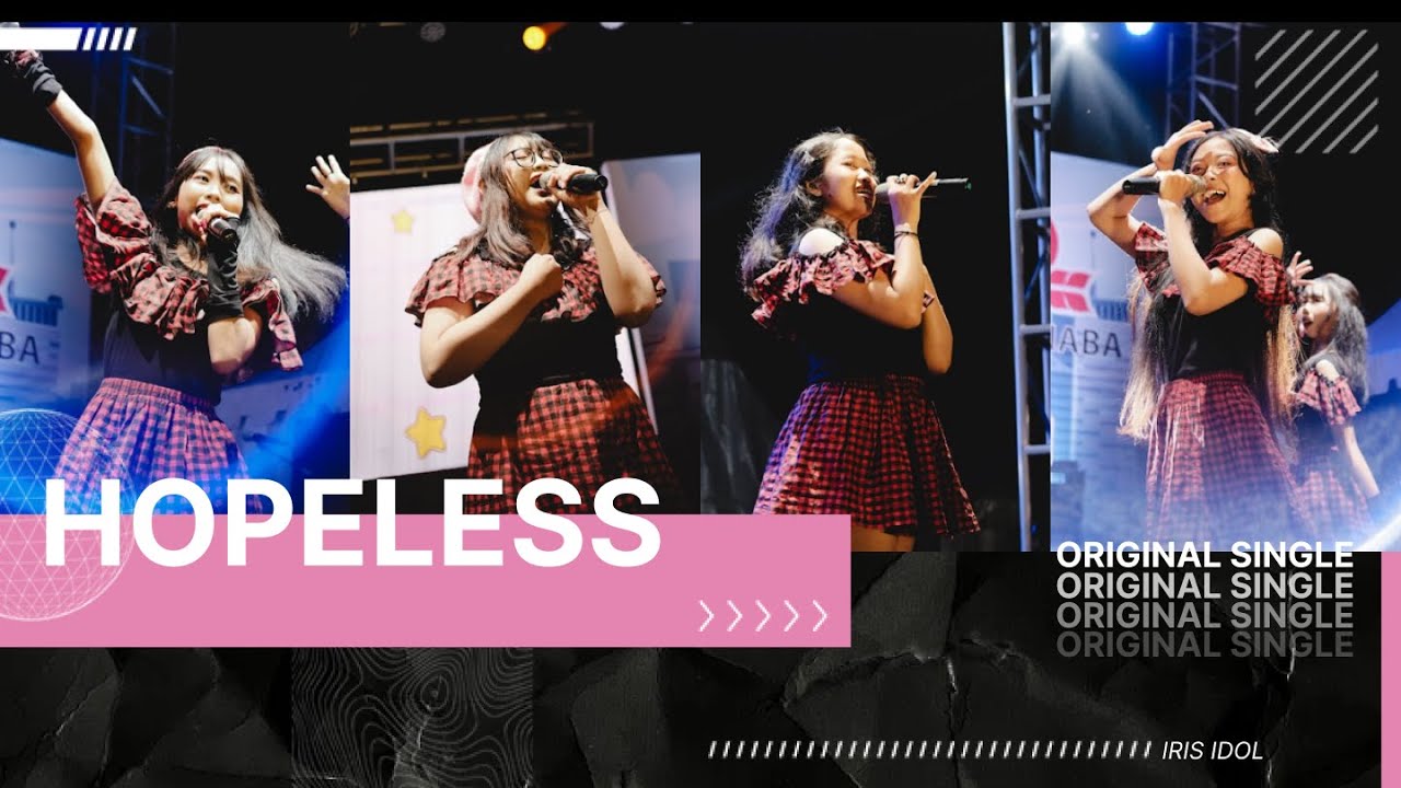 Hopeless (Live Performance) by IRIS IDOL at Padztsuri #2 - YouTube