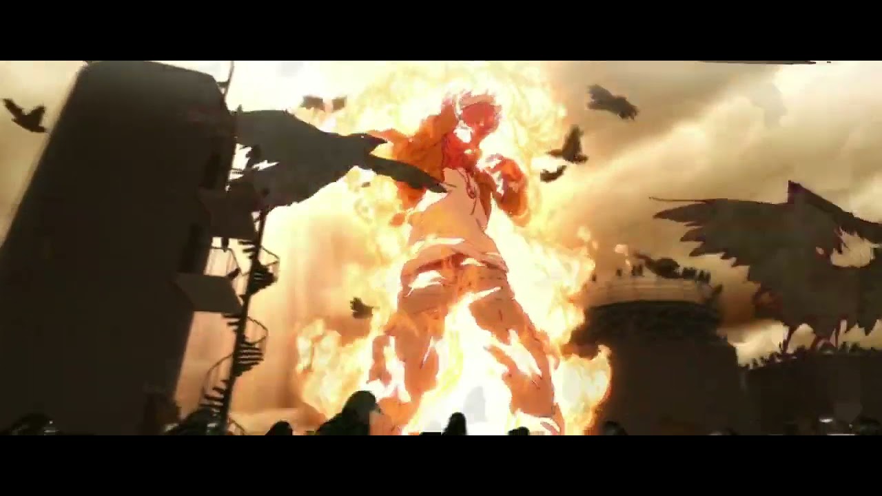 monogatari araragi burning twixtor - YouTube