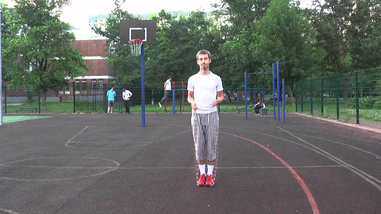 Side Swing Criss Cross - Skipping tricktionary - YouTube