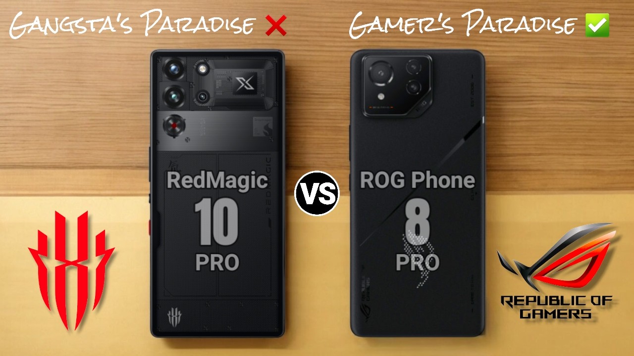Red Magic 10 Pro vs ROG Phone 8 Pro specs review - YouTube
